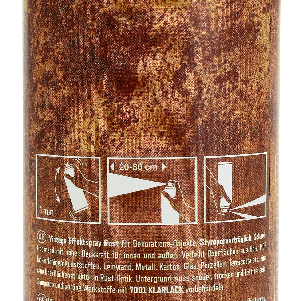 Floristik24.co.uk Spray vintage rust effect 400ml-20001