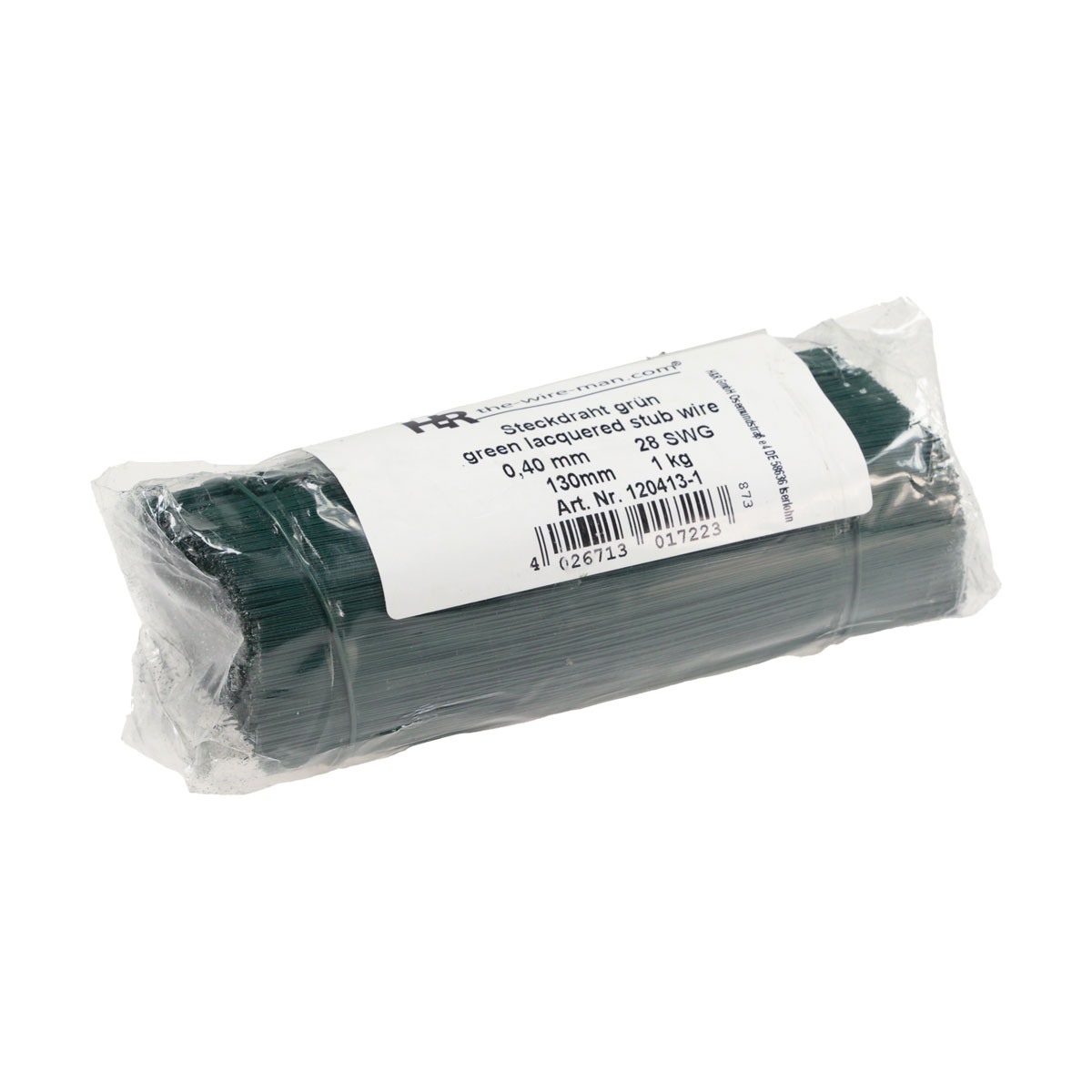 Floristik24.co.uk Plug-in wire green craft wire florist wire Ø0.4mm ...