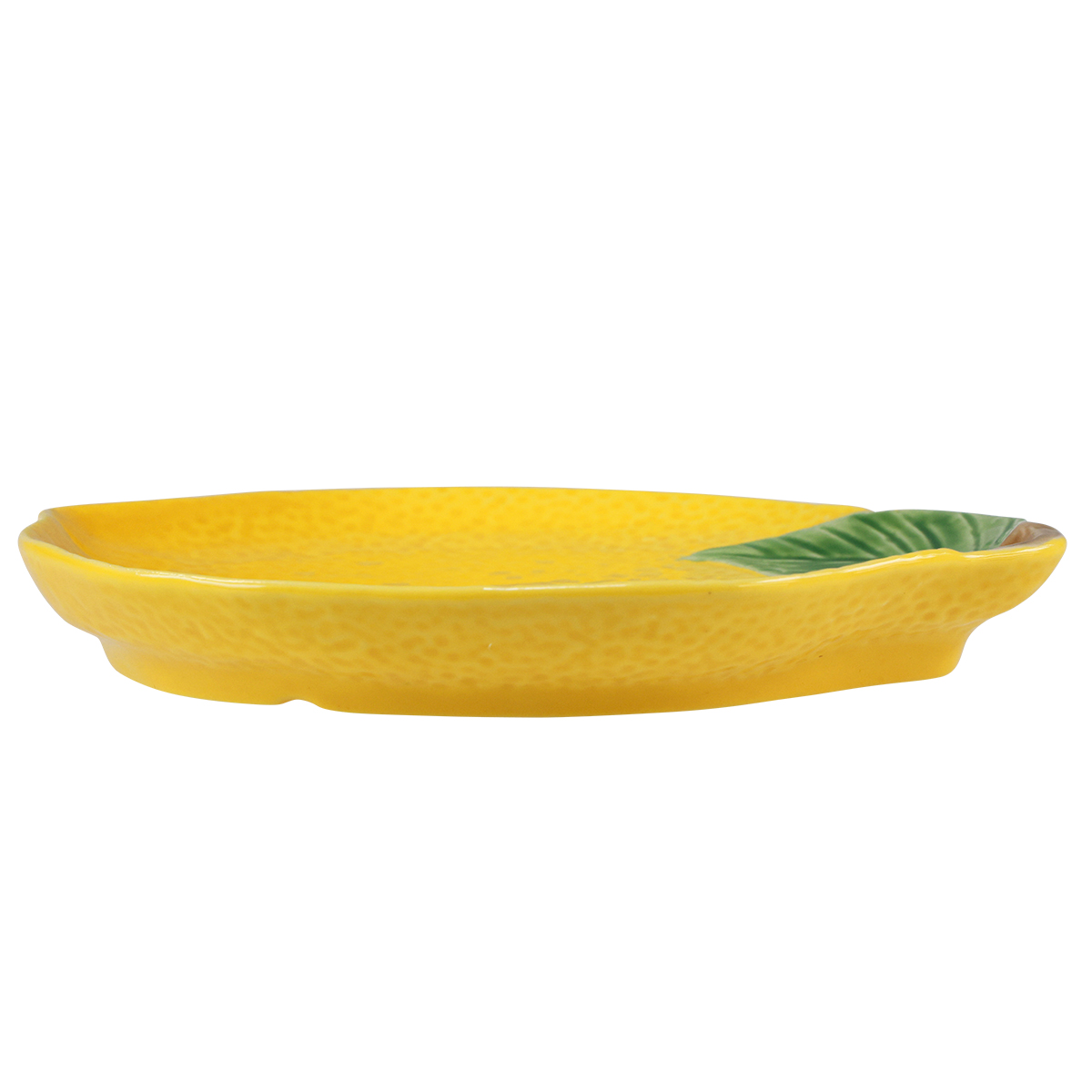 Floristik24.co.uk Lemon plate decorative plate ceramic lemons yellow 20 ...
